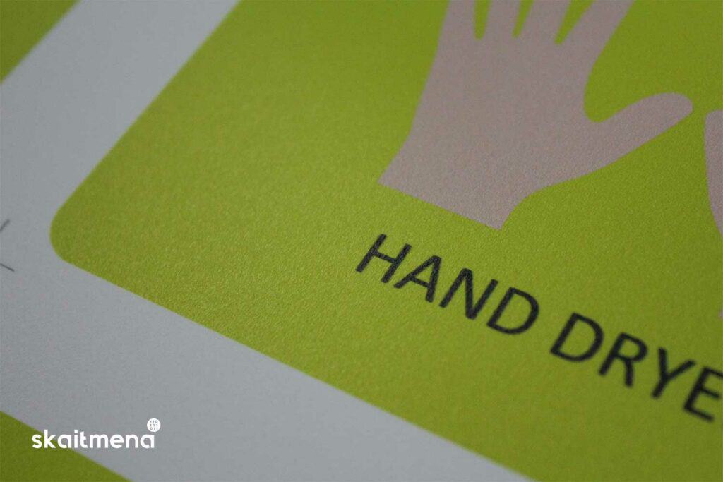 Spauda ant PVC plastiko | skaitmena.lt