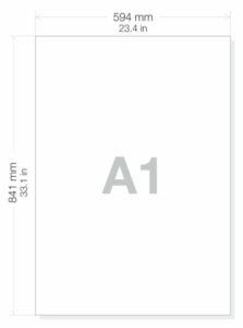 Lapų formatai - A1, A2, A3, A4, A5, A6 | Skaitmena