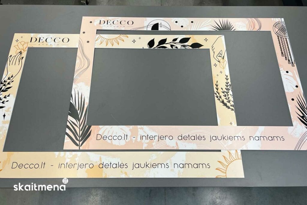Spauda ant PVC plastiko | Skaitmena