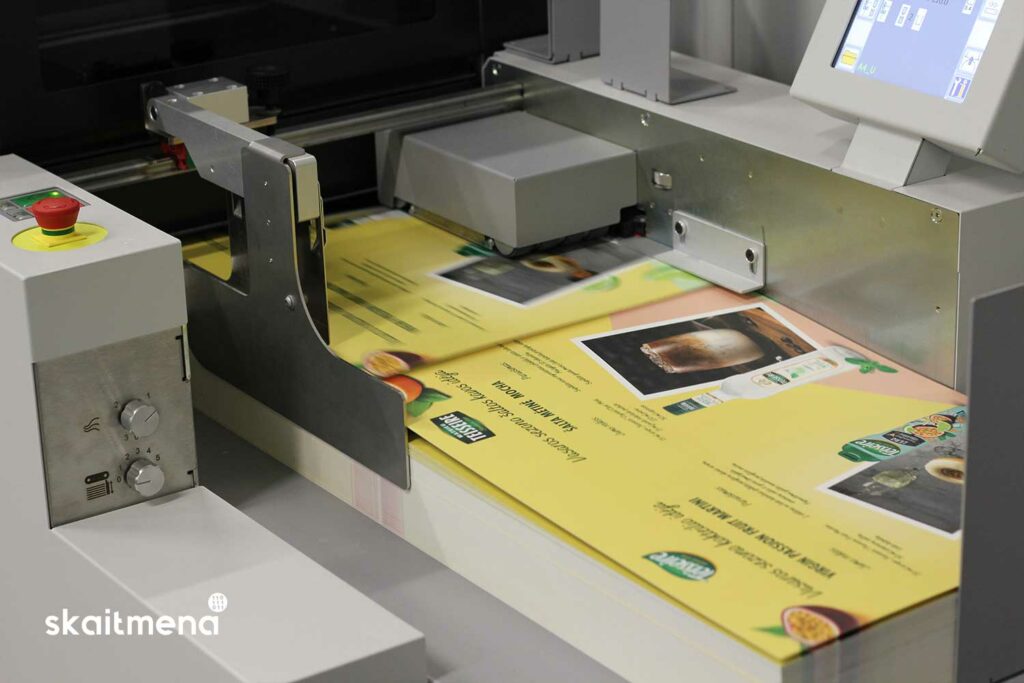 Lankstinukų gamyba ir spausdinimas nuo 0,07€/vnt.